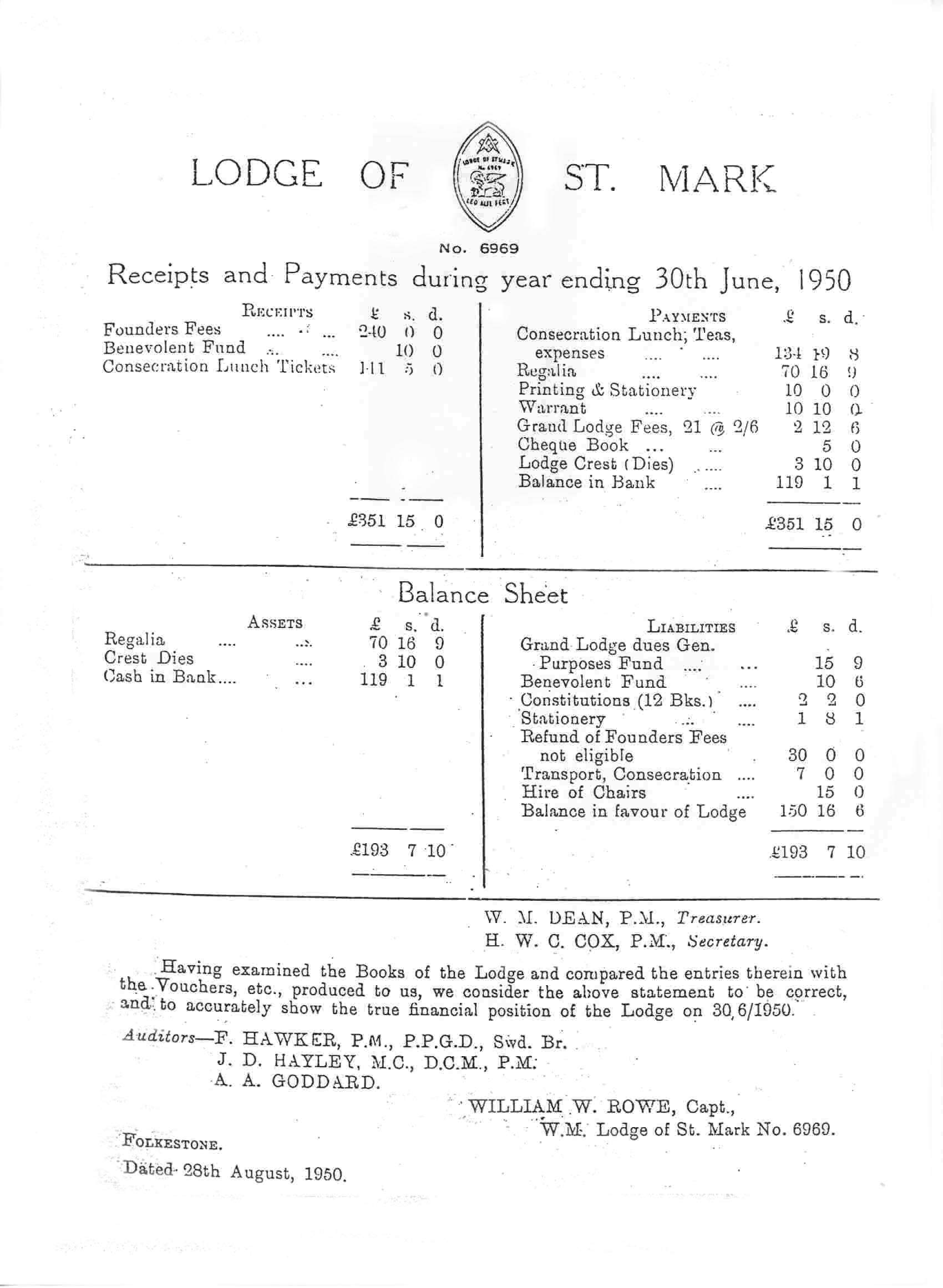 About Us – Lodge of St Mark